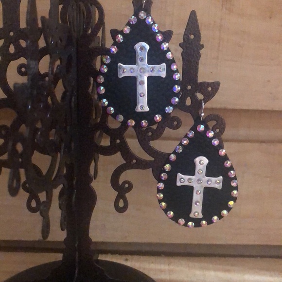 Jewelry | Tear Drop Cross | Poshmark